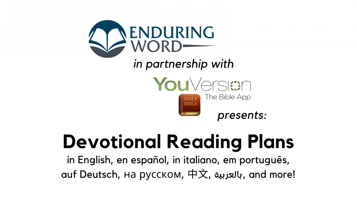 Enduring Word Bible Commentary YouVersion Devotional Reading Plans