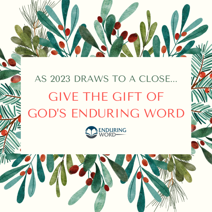 2023 year end campaign Instagram Post - Enduring Word